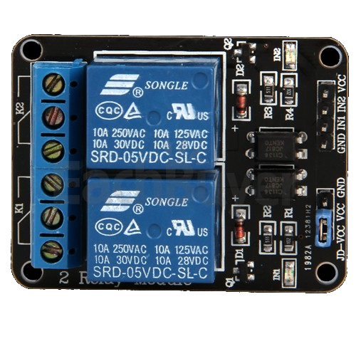 Site De Philippe Le Guen Module 2 Relais Pour Arduino